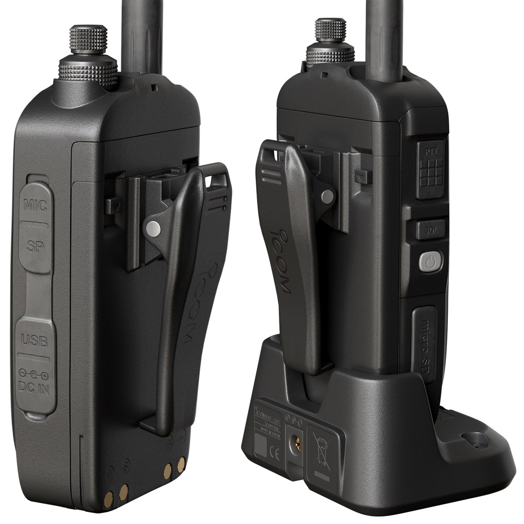 3D Model ICom ID-52a Plus - TurboSquid 2291509