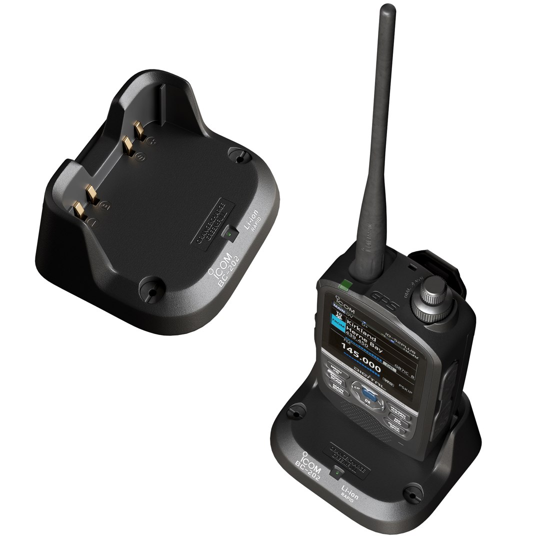 3D Model ICom ID-52a Plus - TurboSquid 2291509