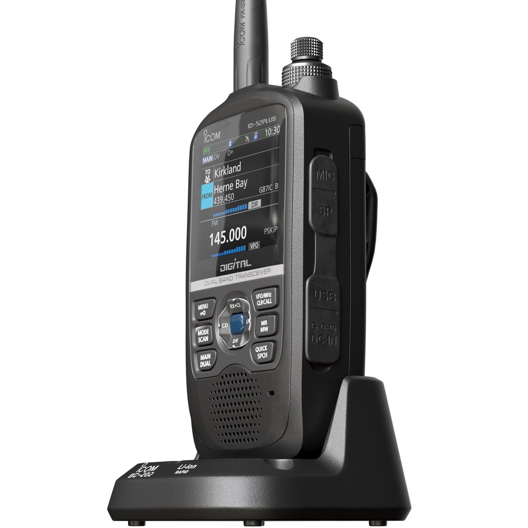 3D Model ICom ID-52a Plus - TurboSquid 2291509