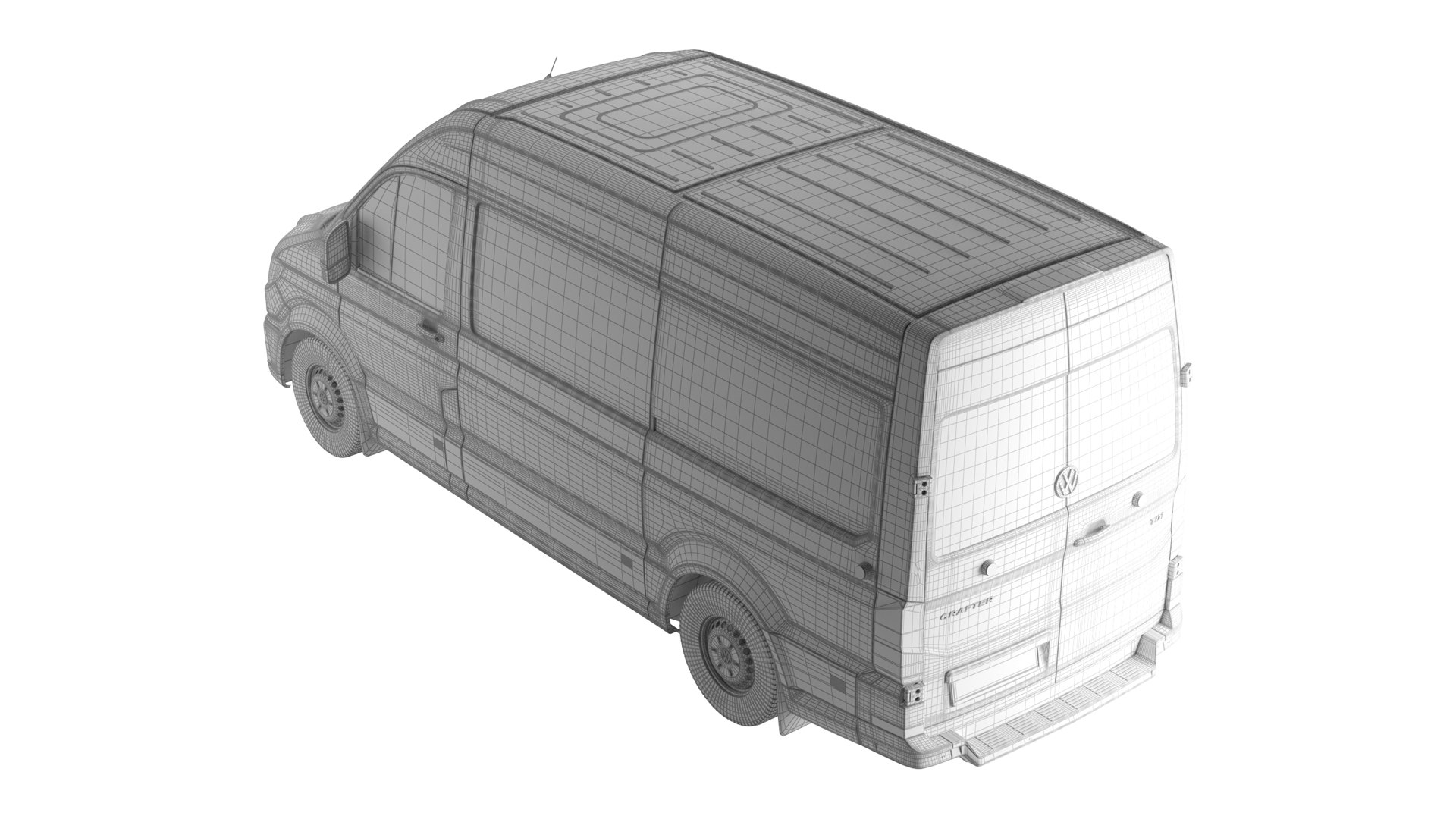 VW Crafter 3D - TurboSquid 2067286
