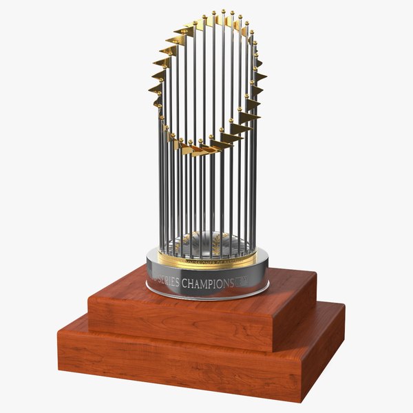 modèle 3D de Trophée du champion des World Series de baseball sur ...