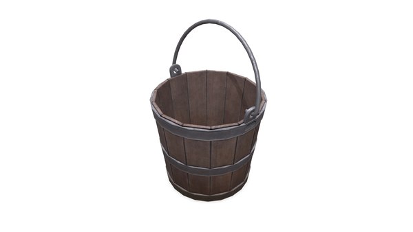 modelo 3d Old Bucket Game Ready Low-poly PBR gratis - TurboSquid 1938168