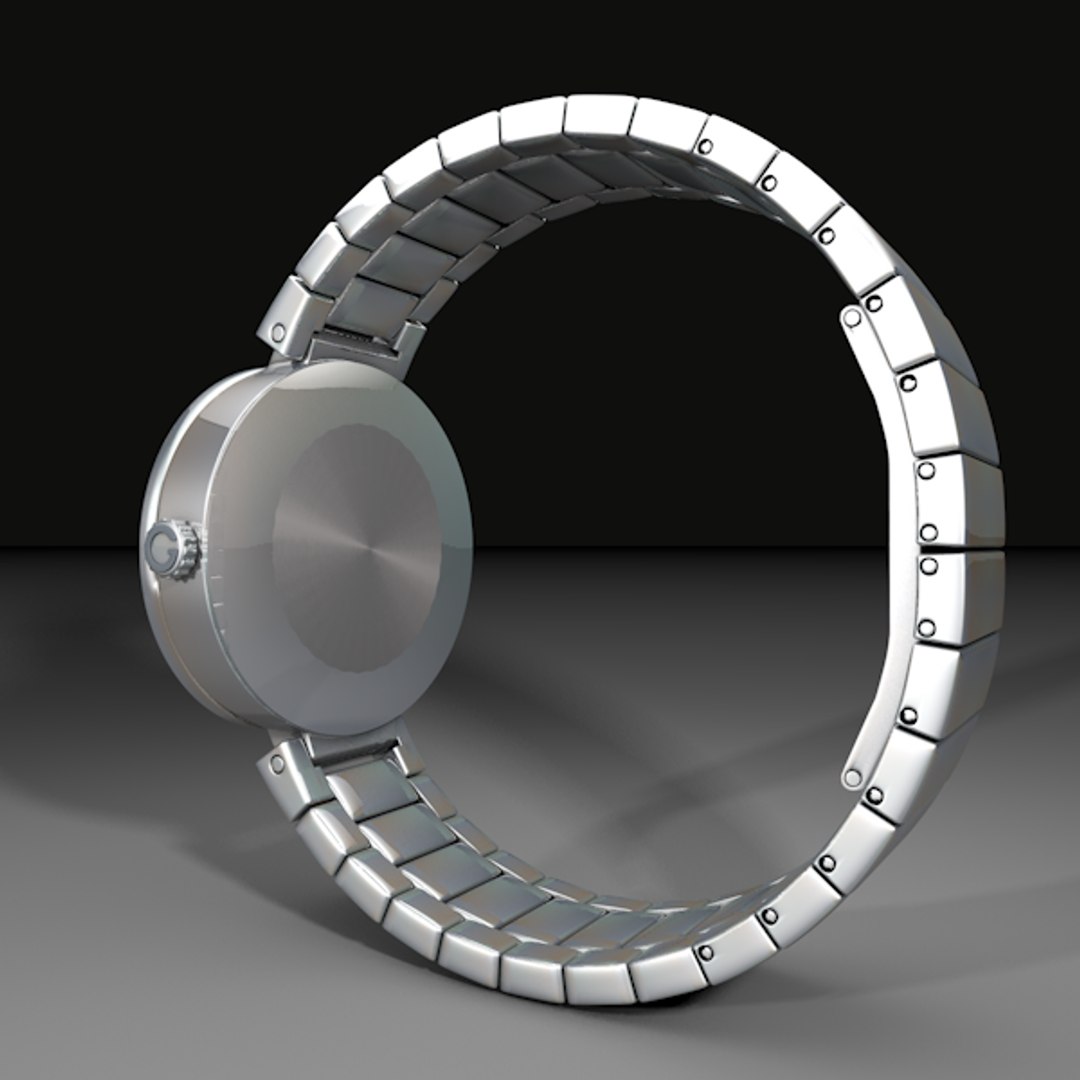 3d Gucci Interlocking Stainless Steel Model