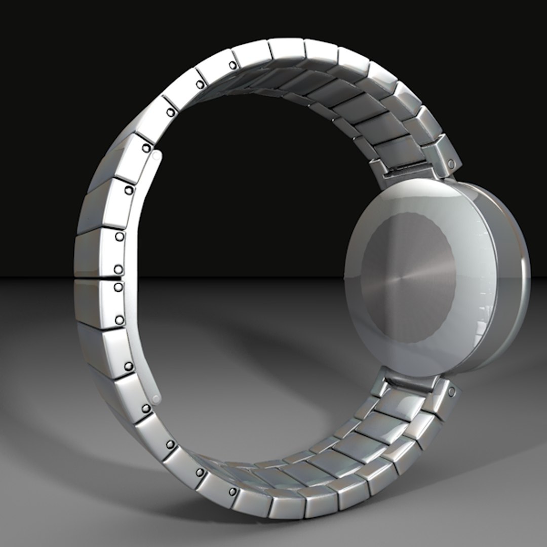 3d Gucci Interlocking Stainless Steel Model