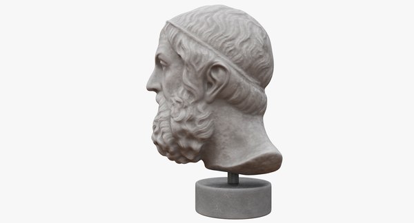 Socrates bust 3D model - TurboSquid 1614695