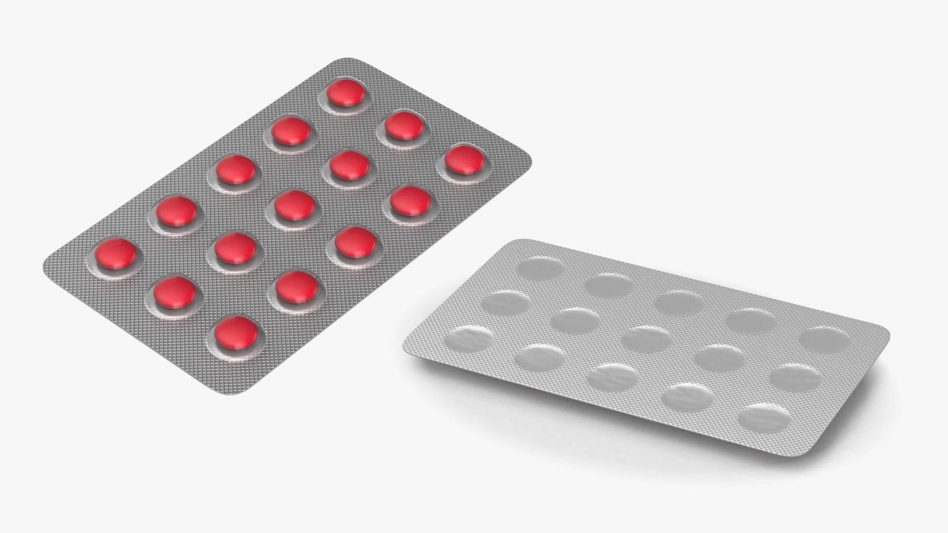 3D Model Blister Pack Collection - TurboSquid 2328505