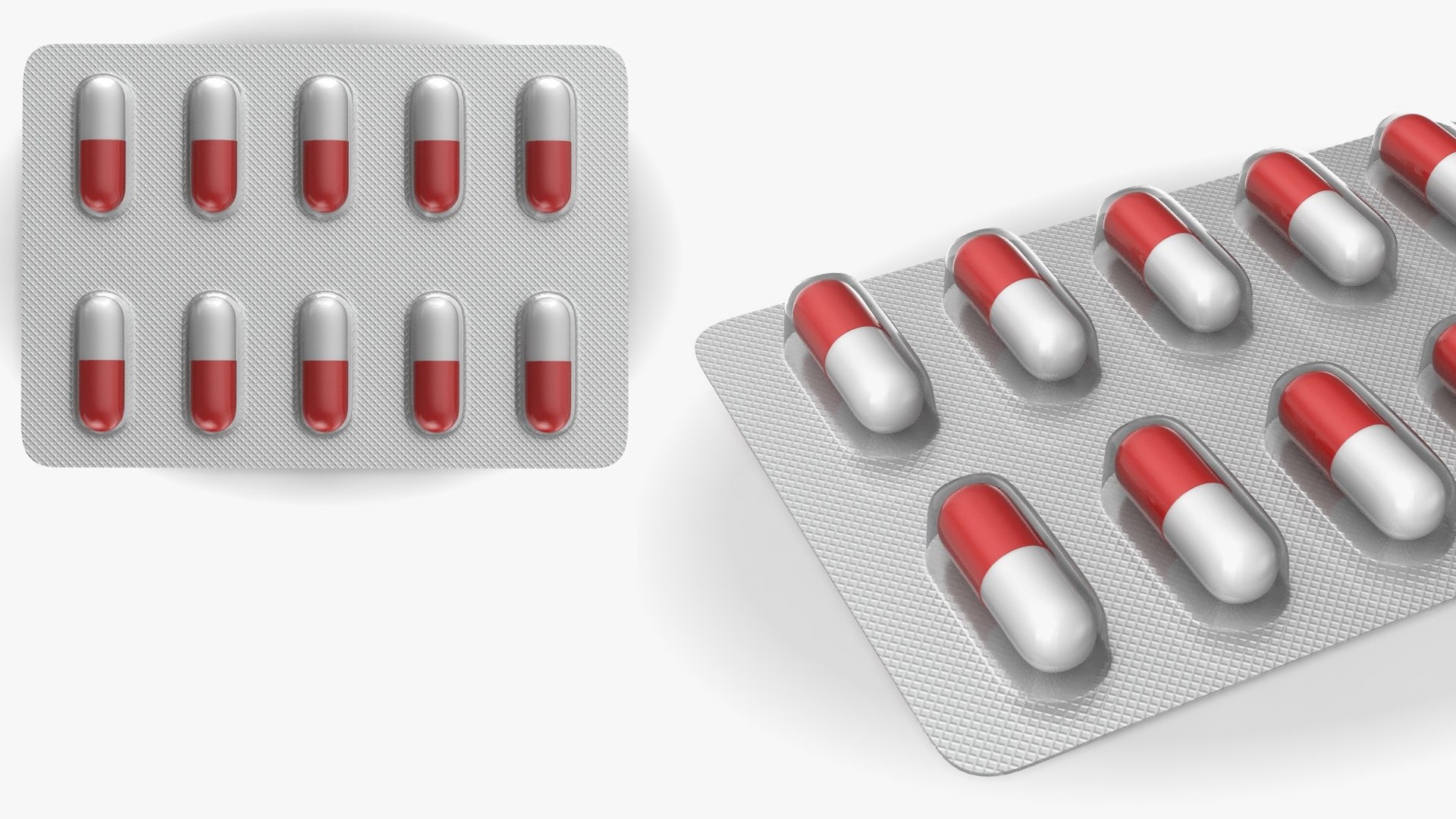 3D Model Blister Pack Collection - TurboSquid 2328505