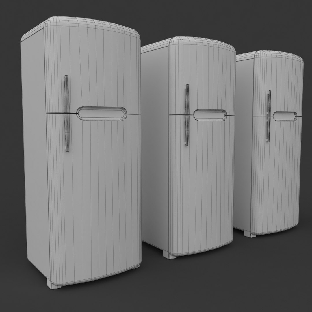 Refrigerator 3d 3ds
