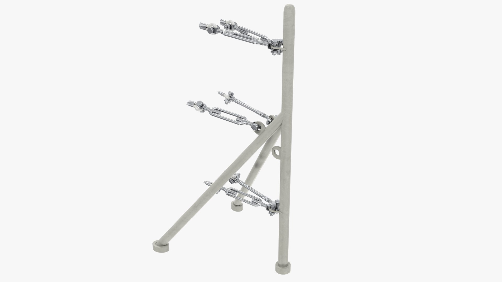 3D Model Ship Handrails Post V1 - TurboSquid 2103581