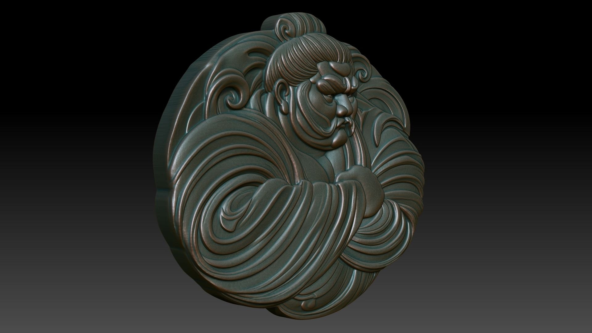 3D Model Sumo Wrestler Basrelief 01 240802 - TurboSquid 2380929