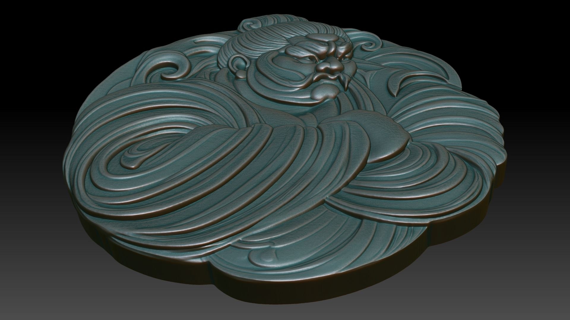 3D Model Sumo Wrestler Basrelief 01 240802 - TurboSquid 2380929