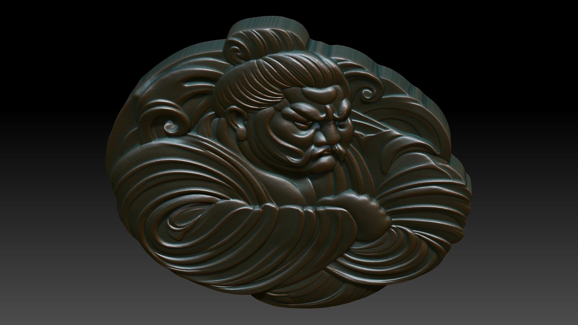 3D Model Sumo Wrestler Basrelief 01 240802 - TurboSquid 2380929