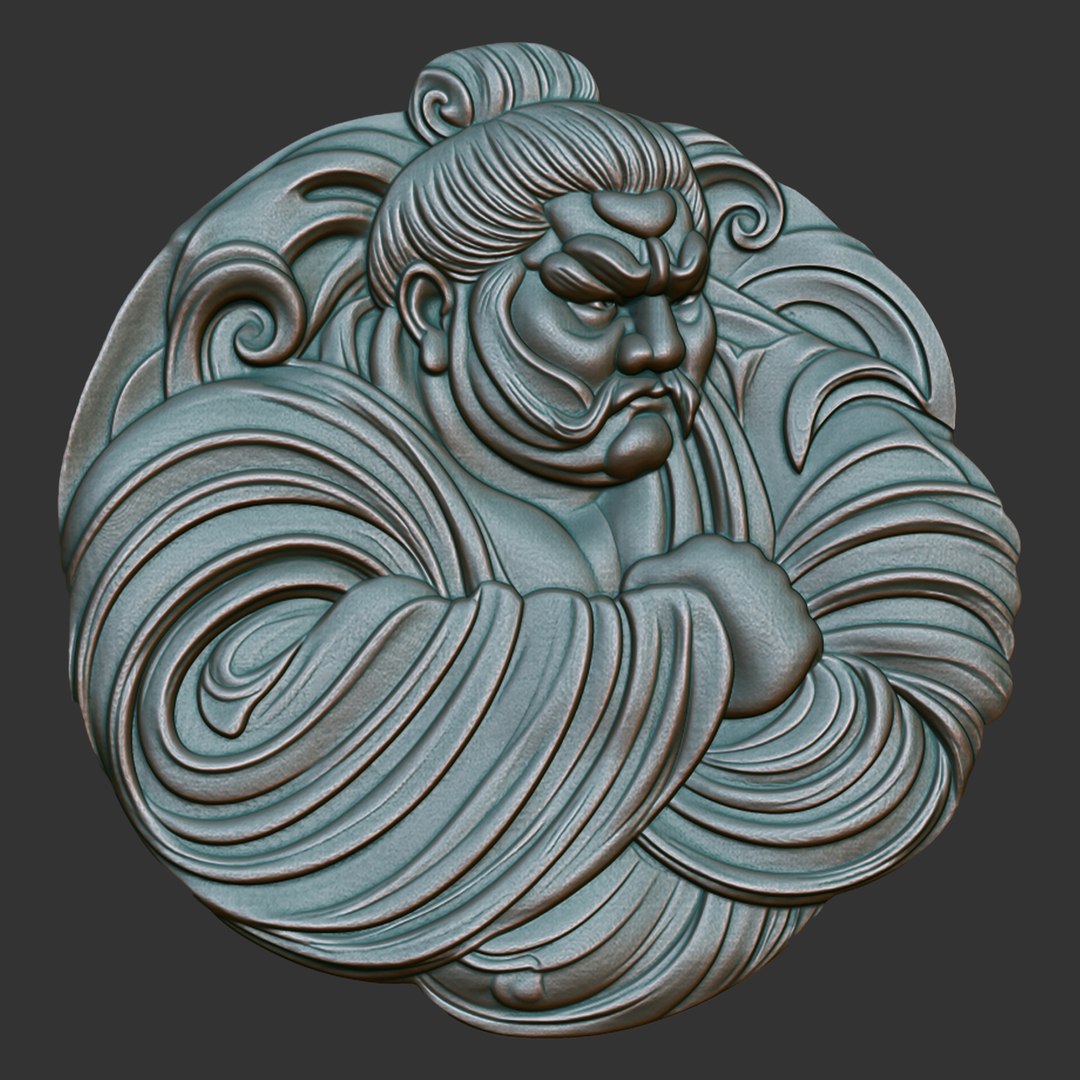3D Model Sumo Wrestler Basrelief 01 240802 - TurboSquid 2380929