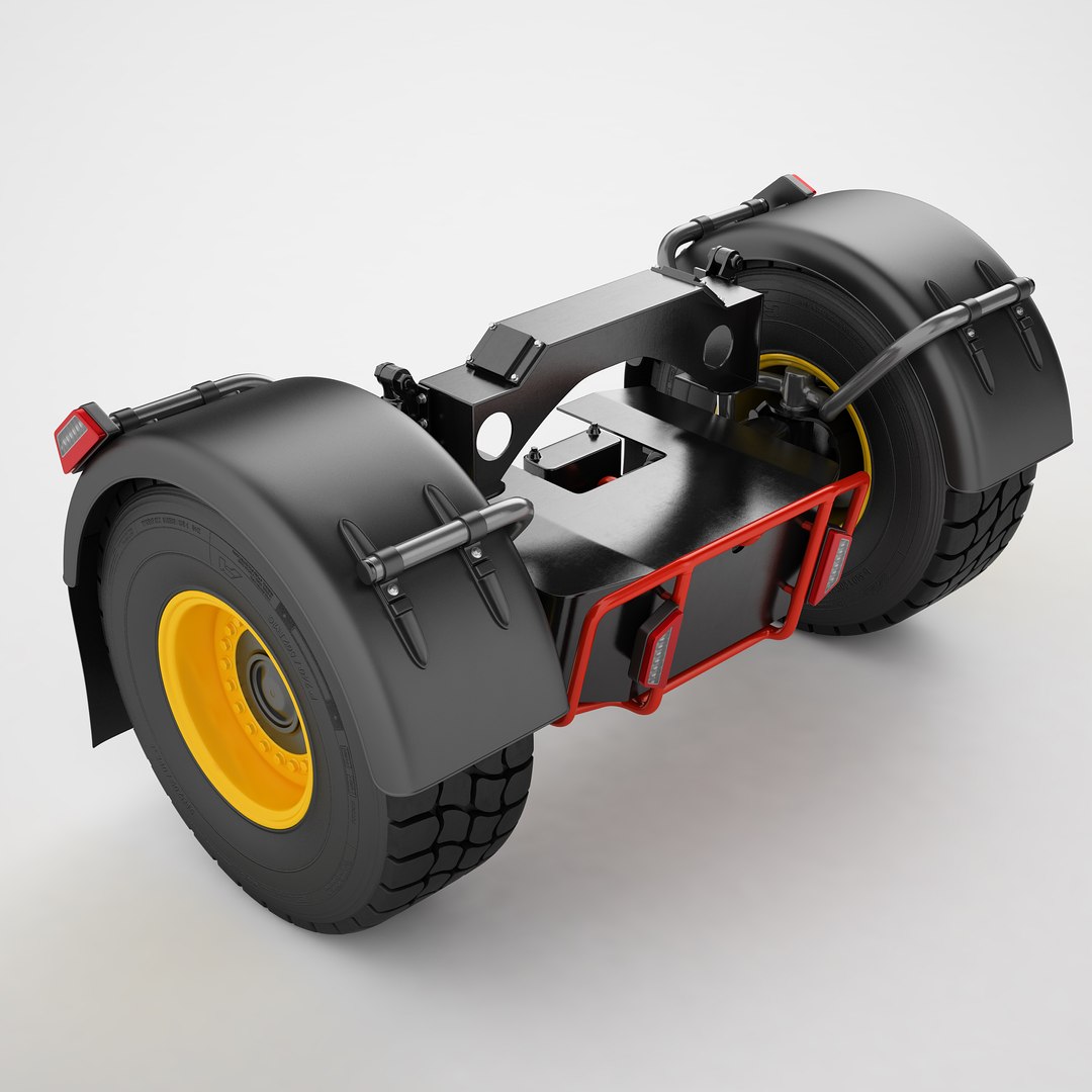 3D Autonomous Electric Haulers Truck Chassis 02 - TurboSquid 1937171