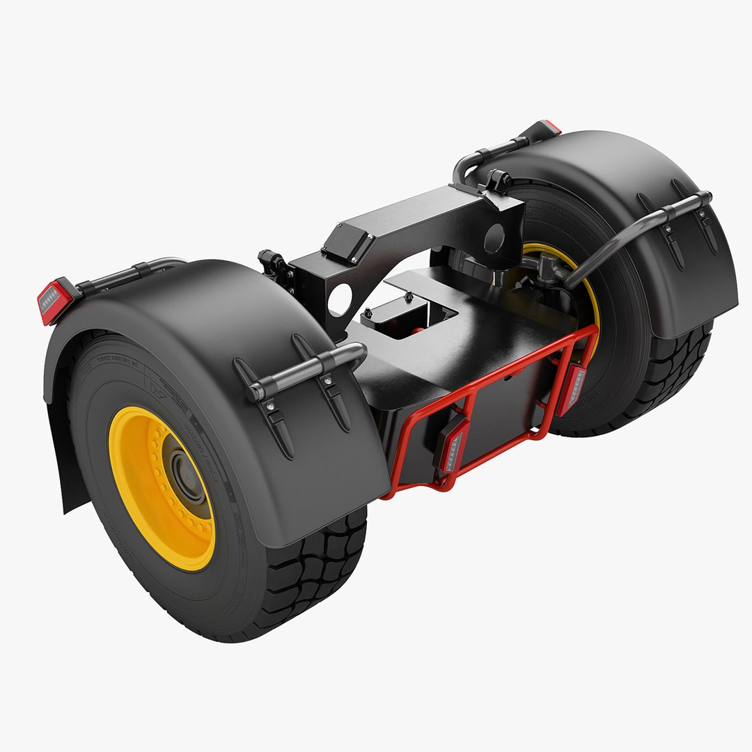 3D Autonomous Electric Haulers Truck Chassis 02 - TurboSquid 1937171