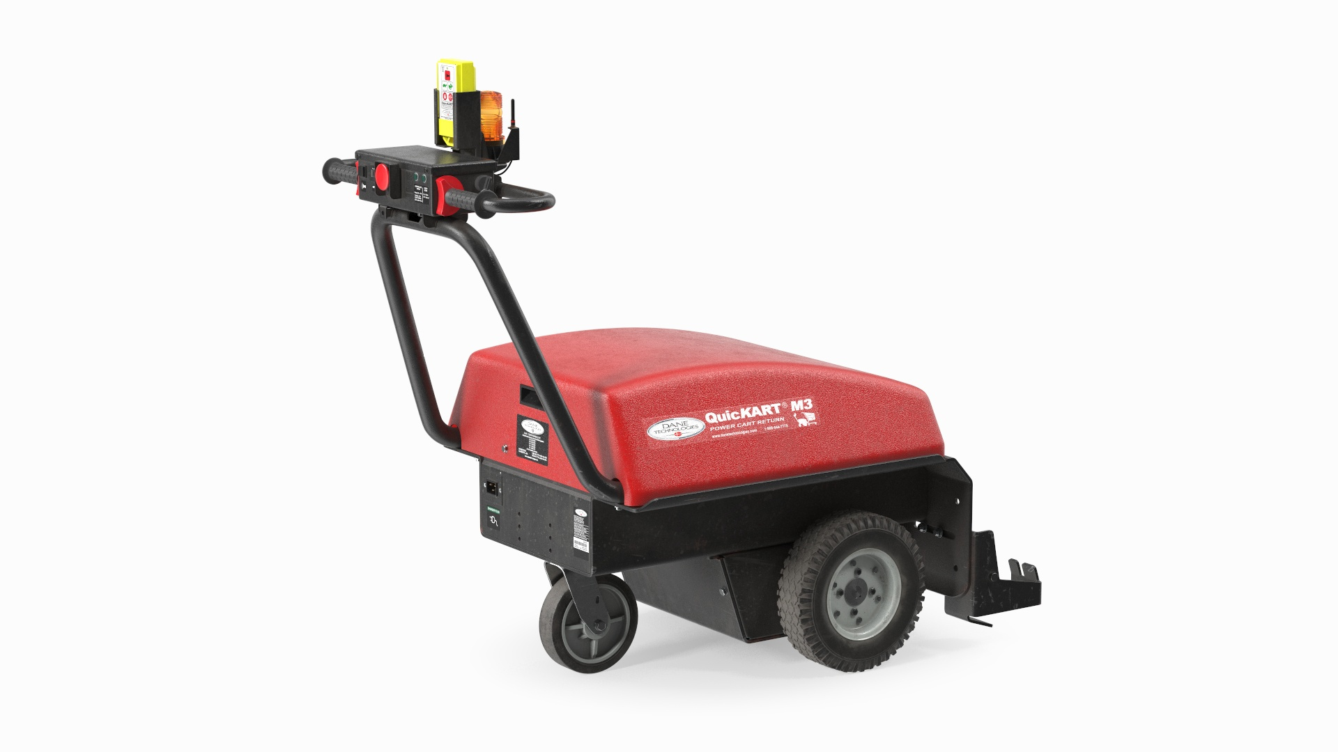 3D Electric Cart Return QuicKART M3 Used Model - TurboSquid 2042310