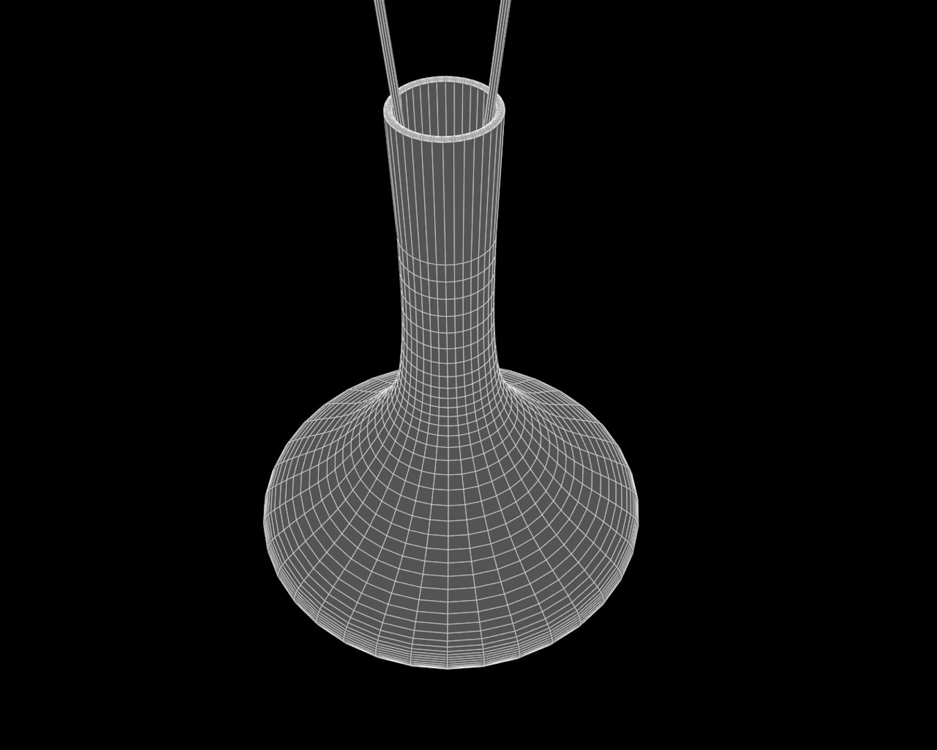 3d model pitcher flowers