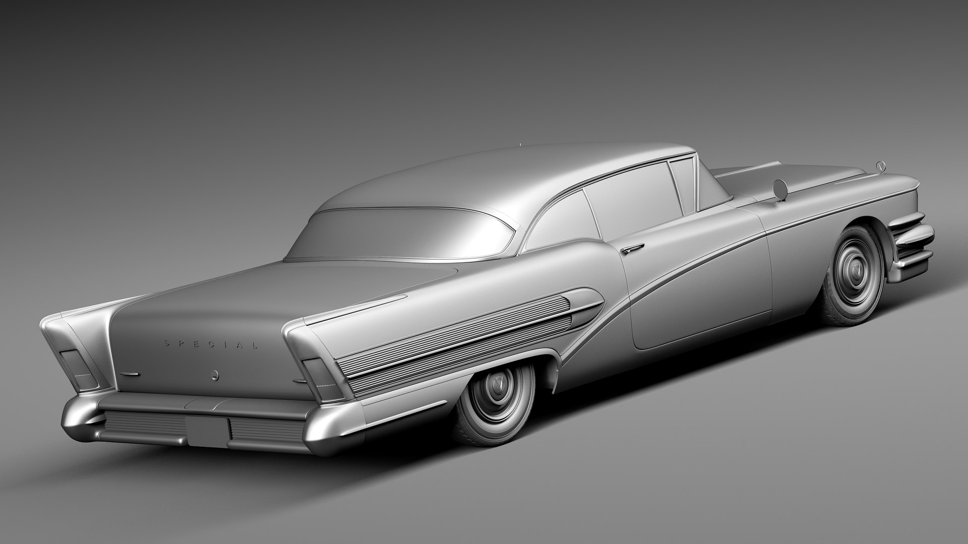 Buick Riviera Special Coupe 3d Model