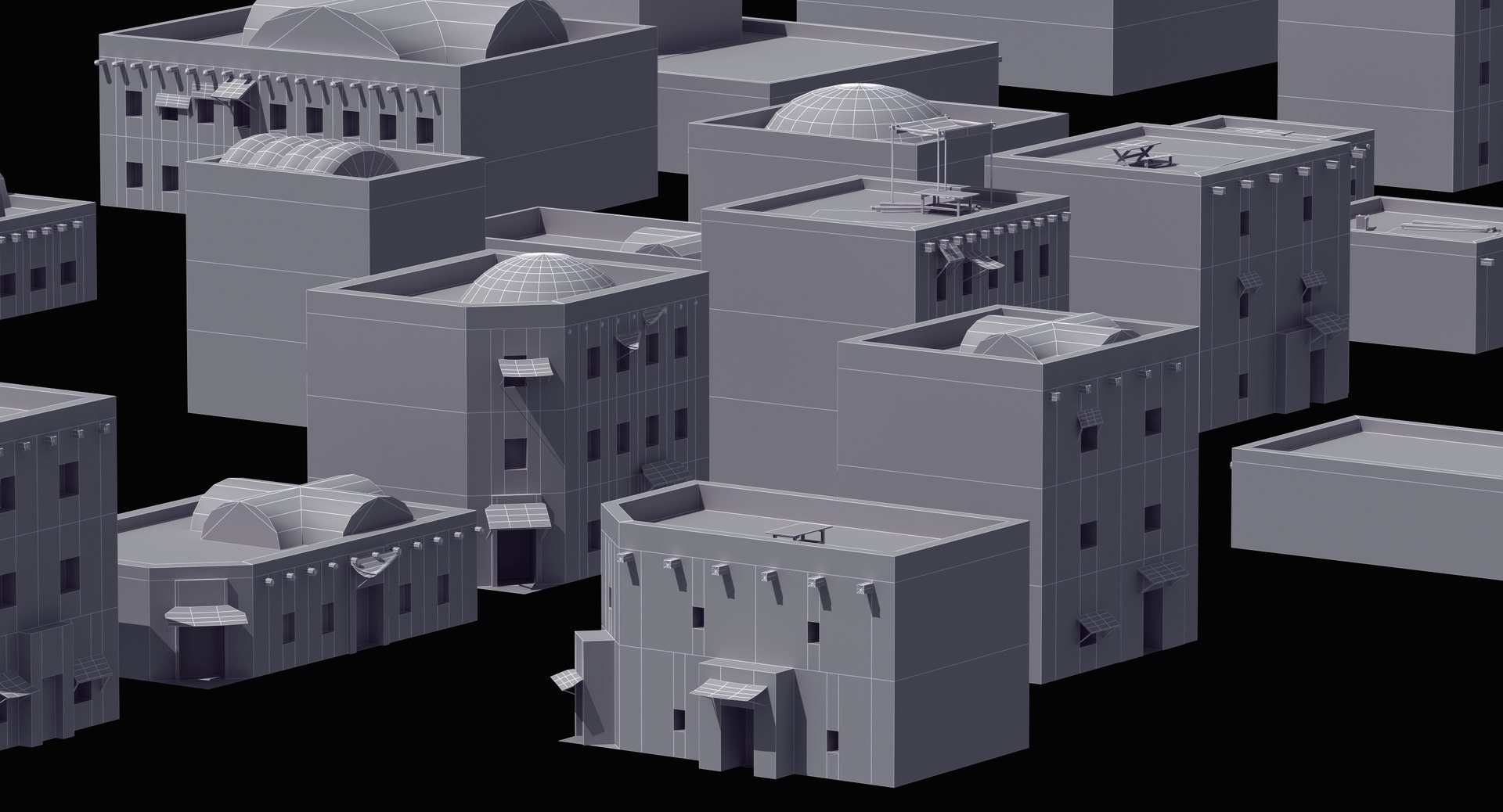 3D Biblical Arab Buildings Model - TurboSquid 1194666