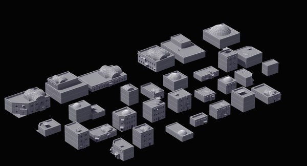 3D biblical arab buildings model - TurboSquid 1194666