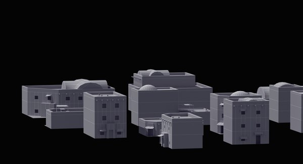 3D biblical arab buildings model - TurboSquid 1194666