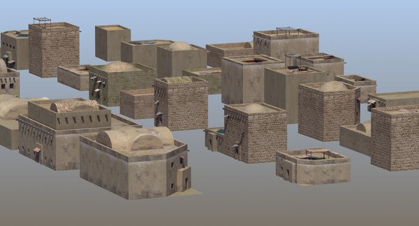3D biblical arab buildings model - TurboSquid 1194666