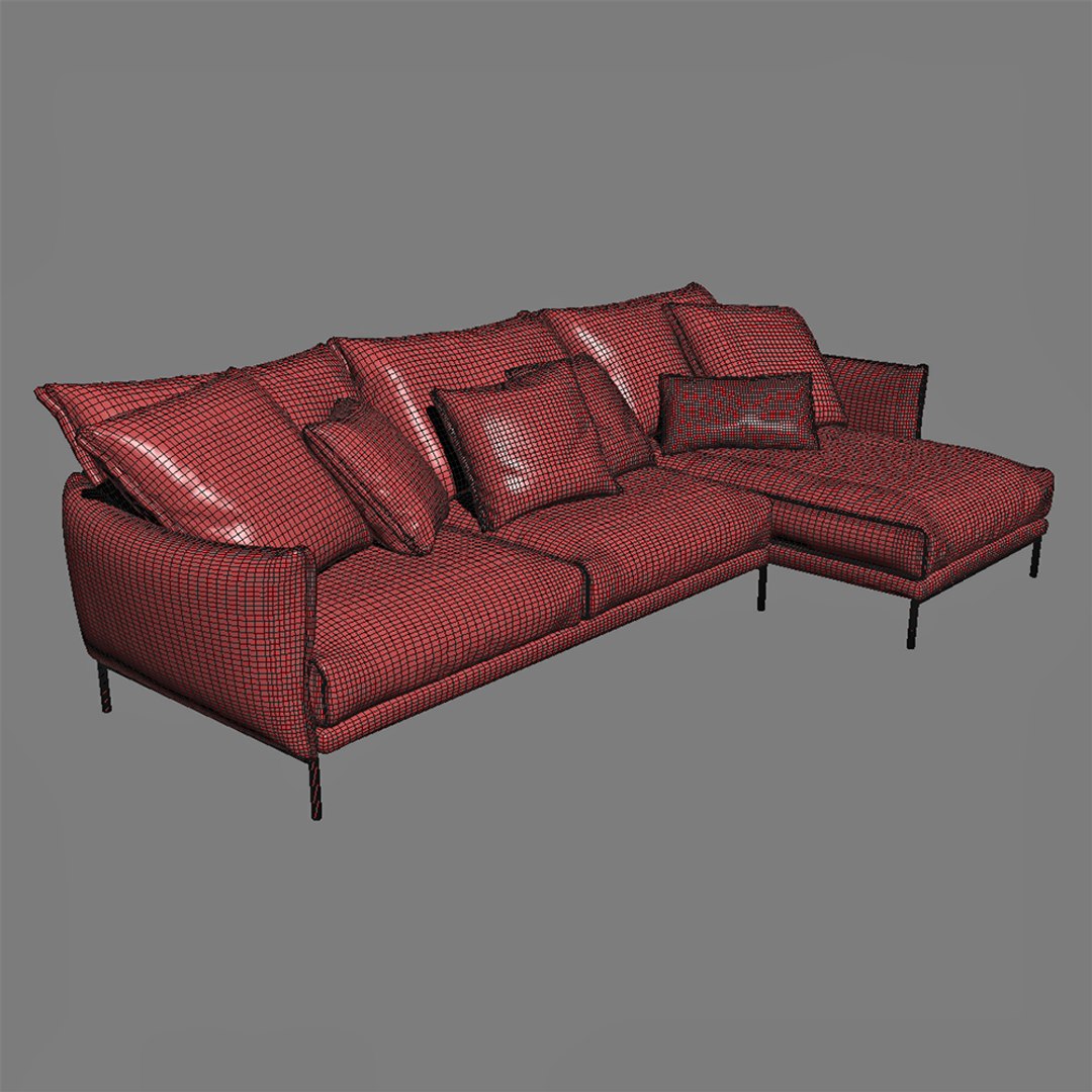 Moroso Gentry Ge0c51 Sofa 3d Max