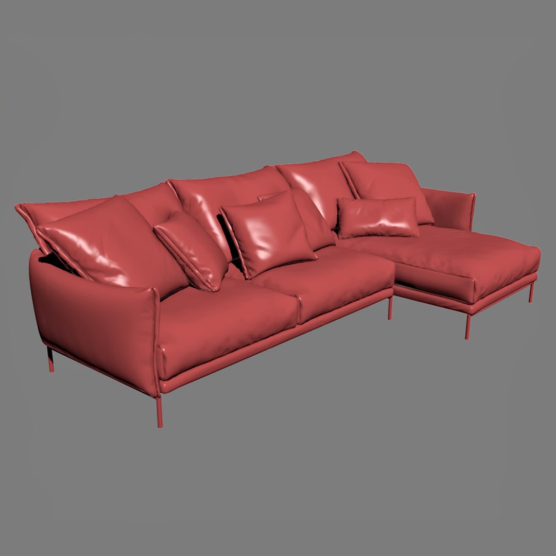 Moroso Gentry Ge0c51 Sofa 3d Max