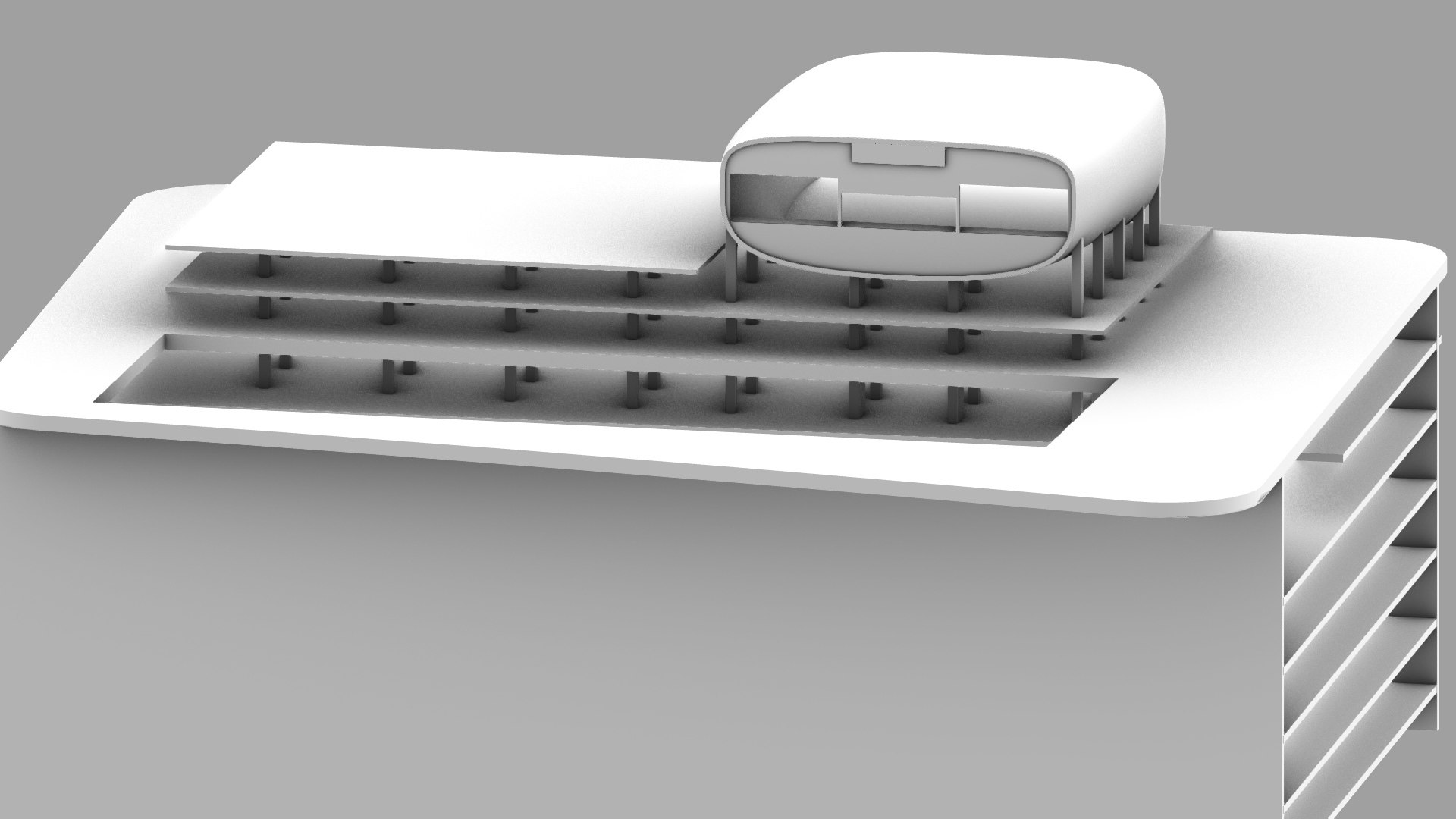 Beirut The Egg Cinema 3D Model - TurboSquid 2026244