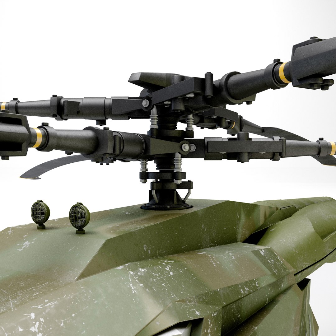 3D Model Helicopter Cargo Prototype - TurboSquid 2170520