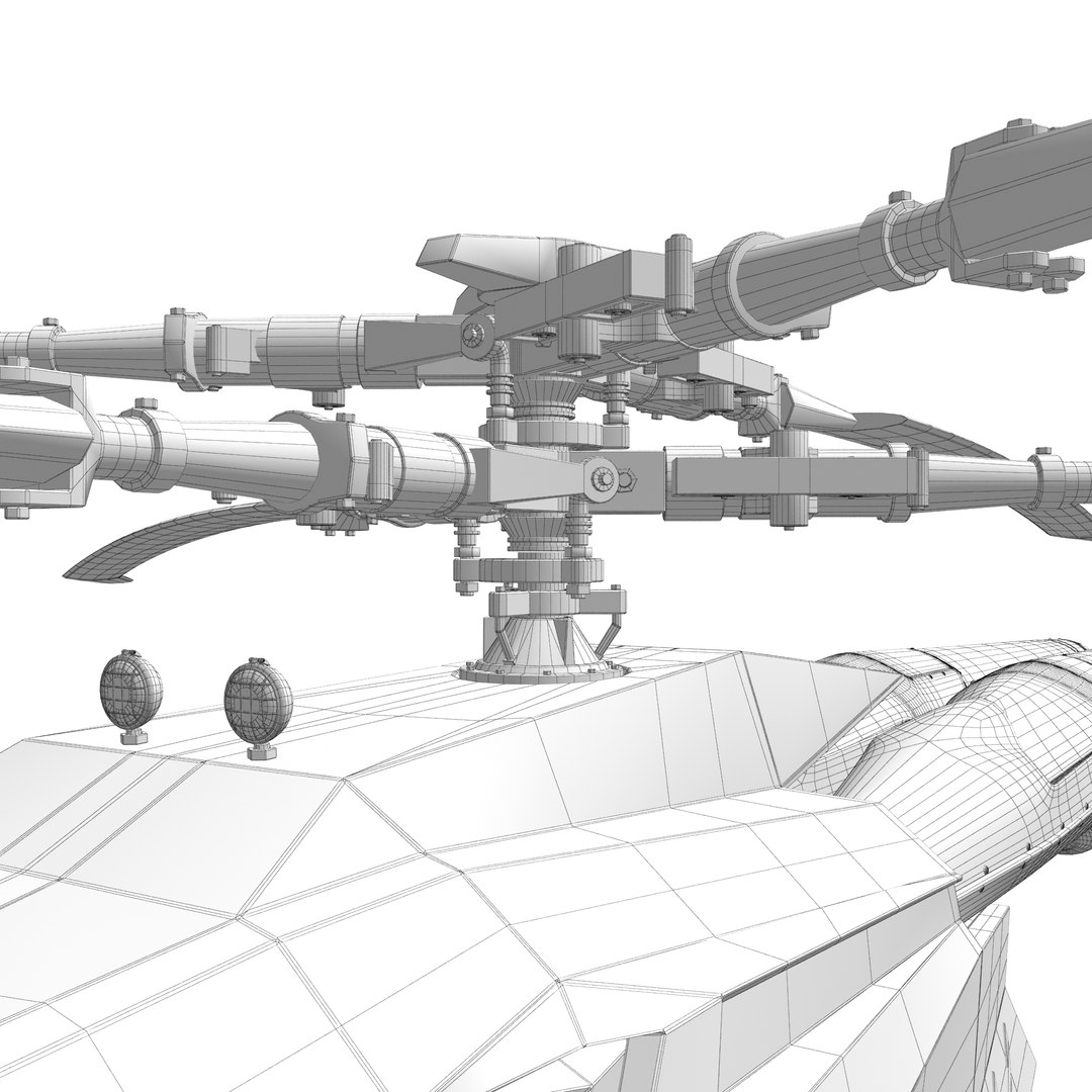 3D model Helicopter cargo prototype - TurboSquid 2170520