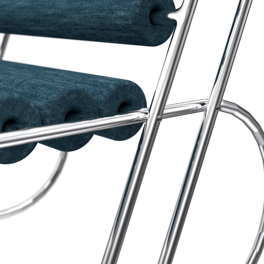 BlueWave Chair 3D Model - TurboSquid 2259646