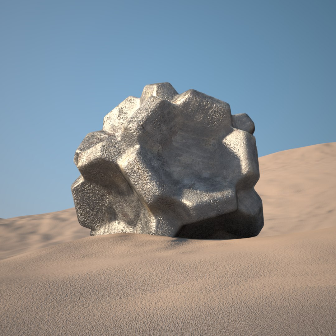 3ds Max Structure Desert Thing