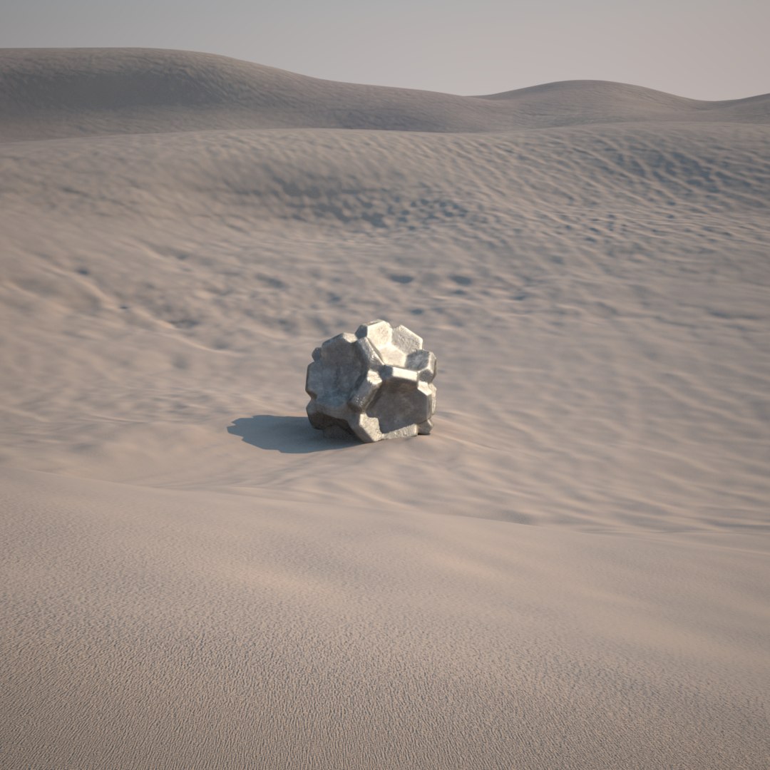 3ds Max Structure Desert Thing