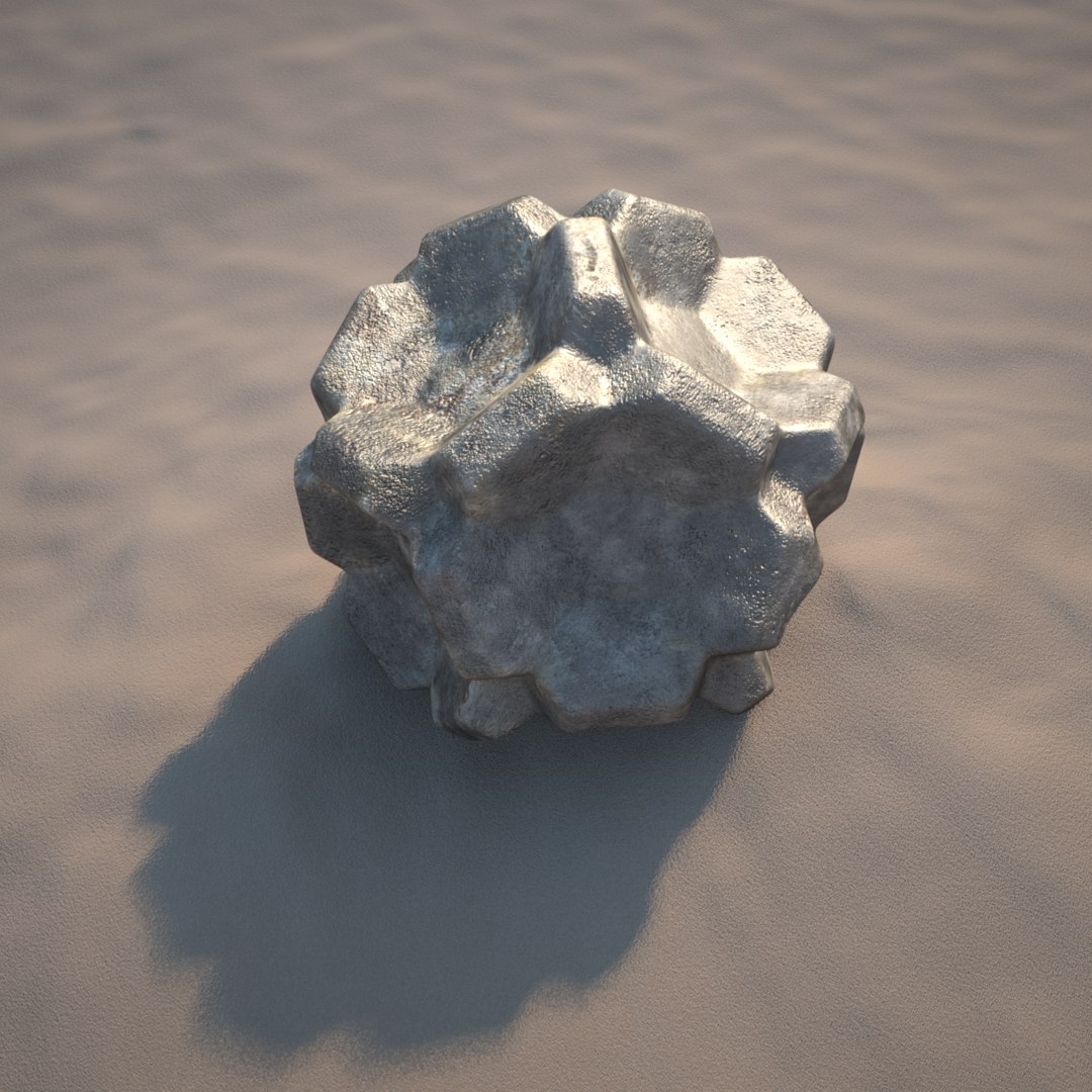 3ds Max Structure Desert Thing