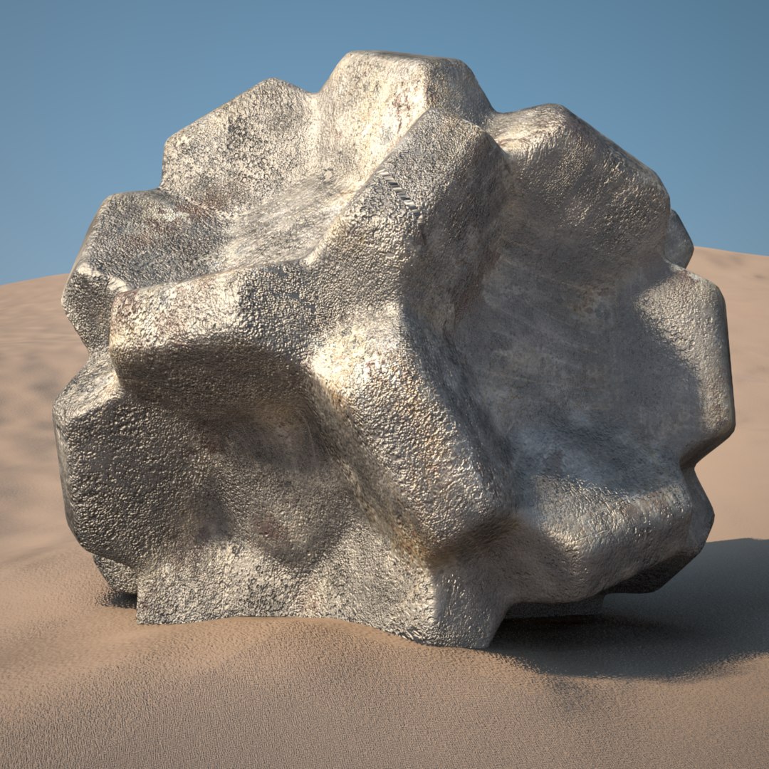3ds Max Structure Desert Thing