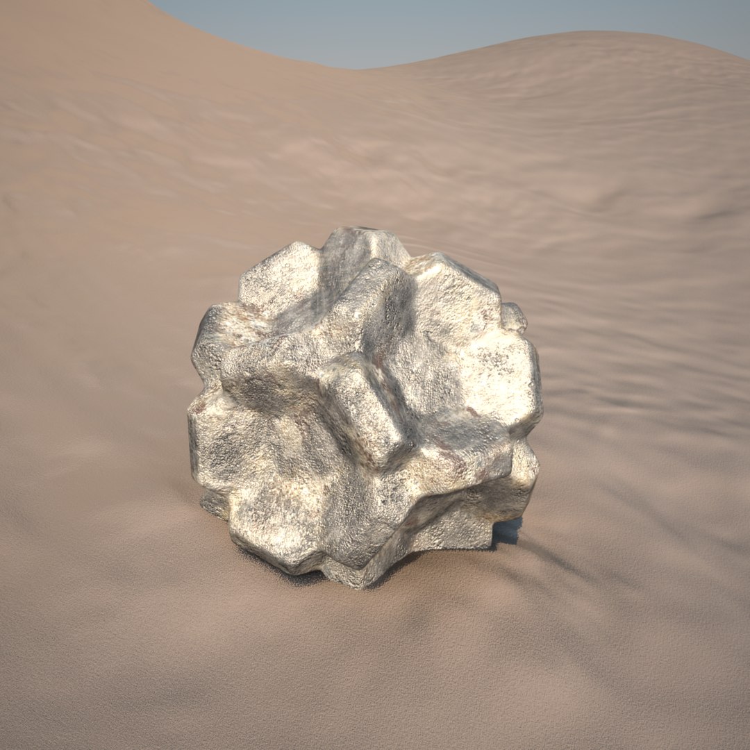 3ds Max Structure Desert Thing