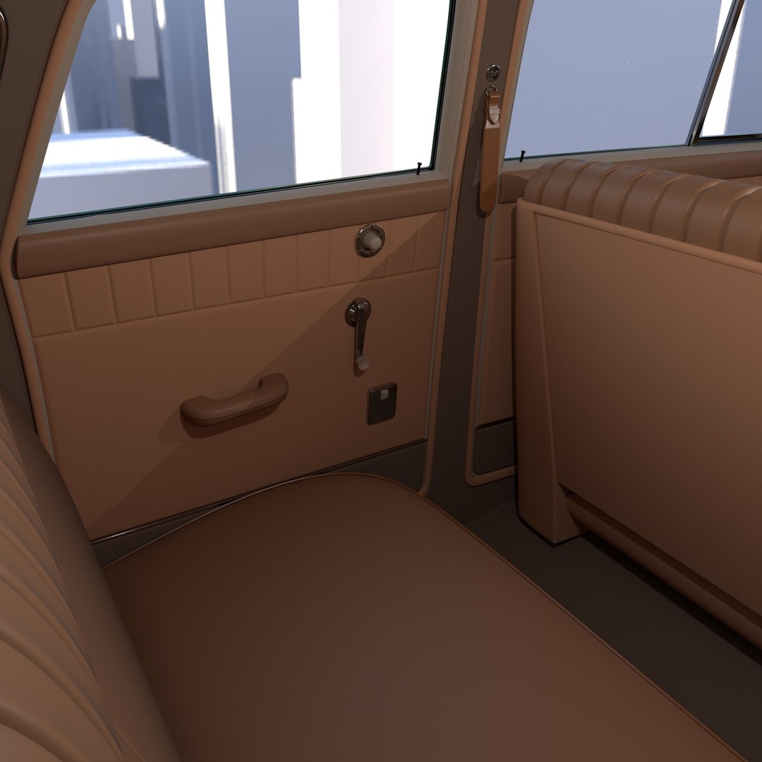 Tucker 48 Interior 3D - TurboSquid 1642574
