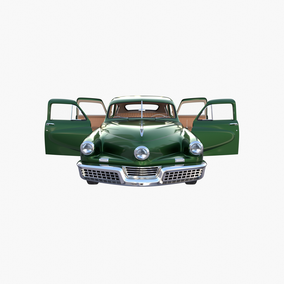 Tucker 48 Interior 3D - TurboSquid 1642574