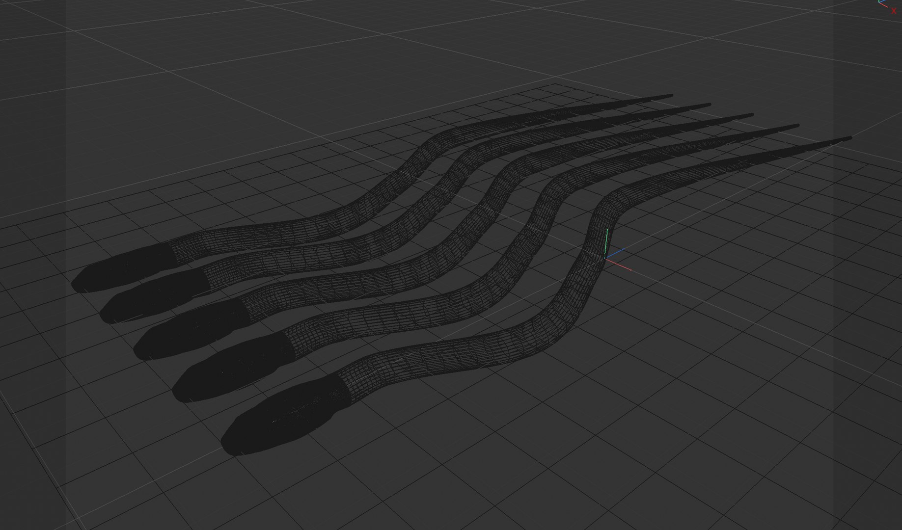 snake 3d c4d