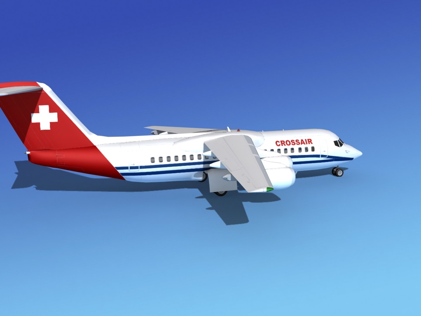 3d Bae 146 Model