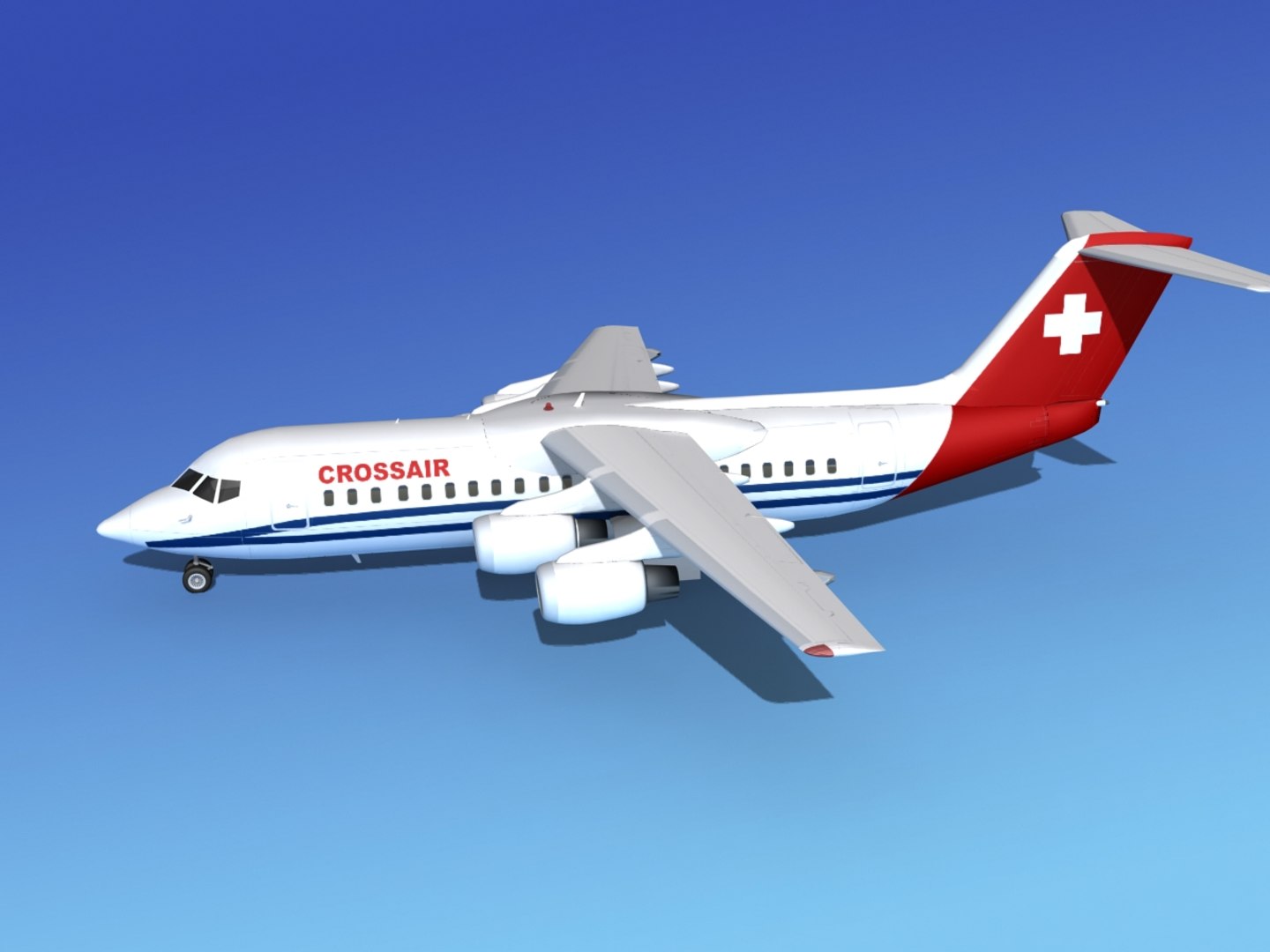 3d Bae 146 Model