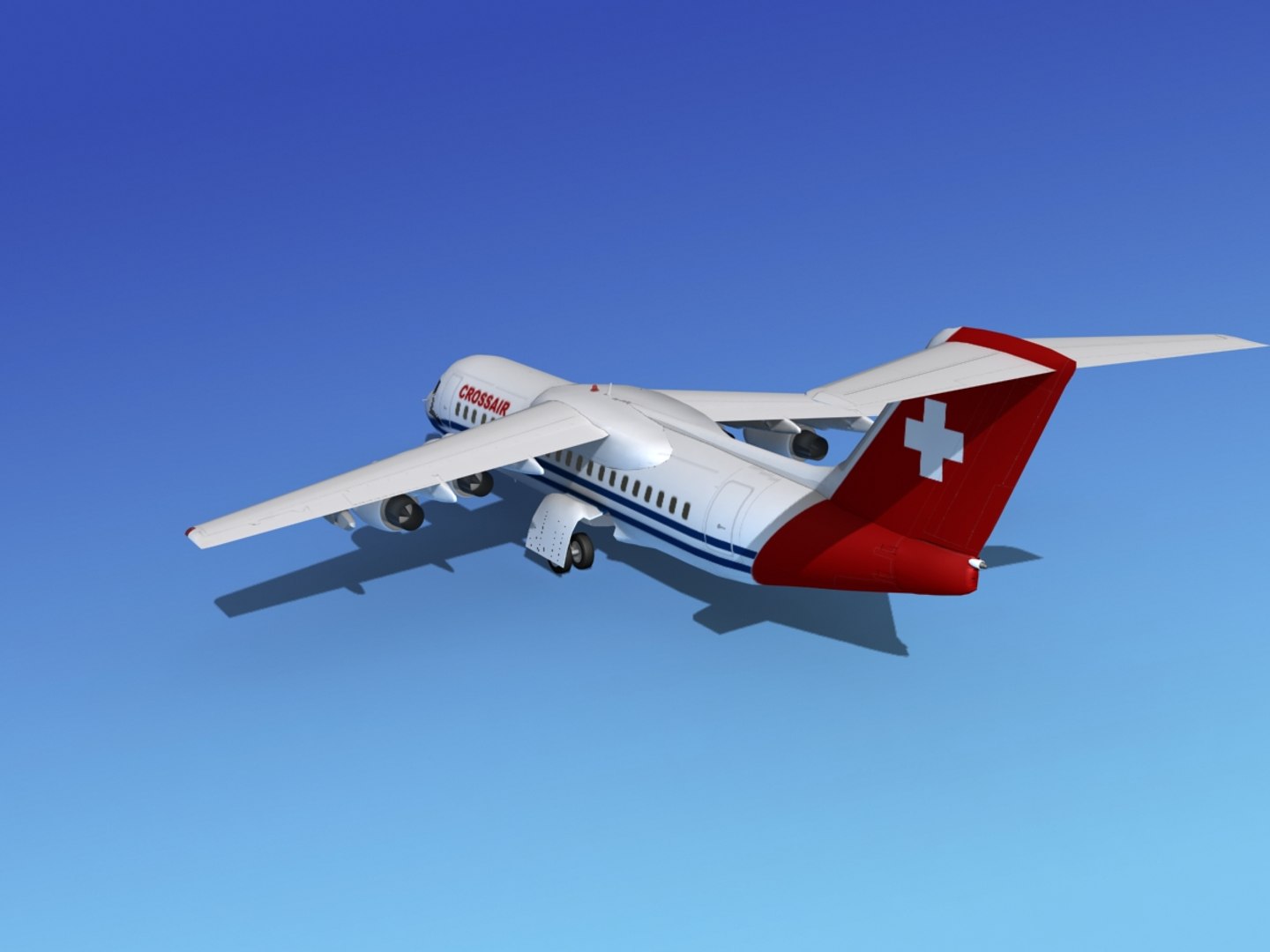 3d Bae 146 Model