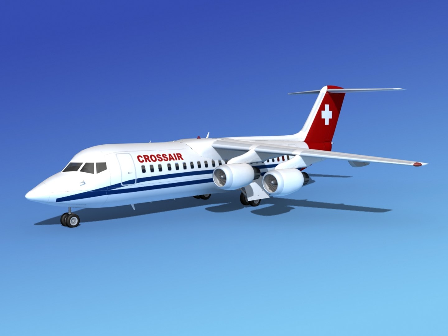 3d Bae 146 Model
