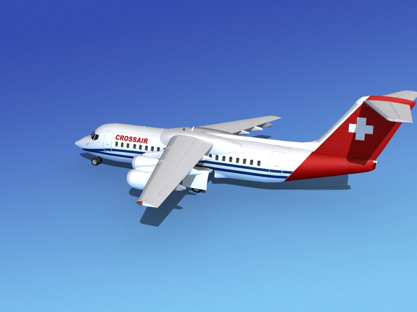 3d Bae 146 Model