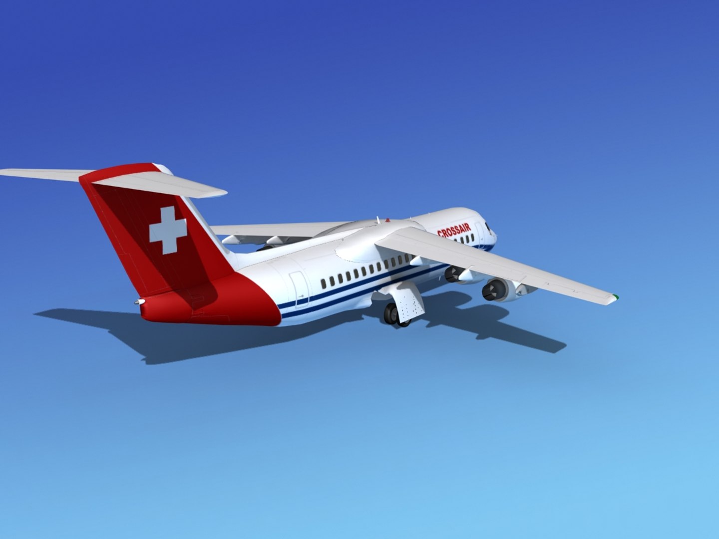 3d Bae 146 Model