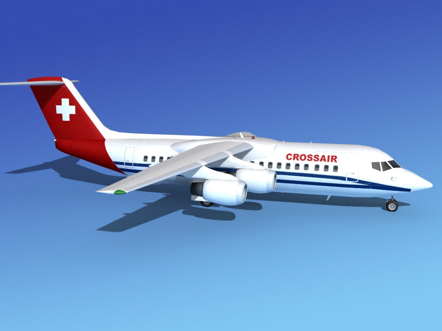 3d Bae 146 Model