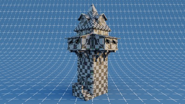 modelo 3d Atalaya medieval - TurboSquid 2245409