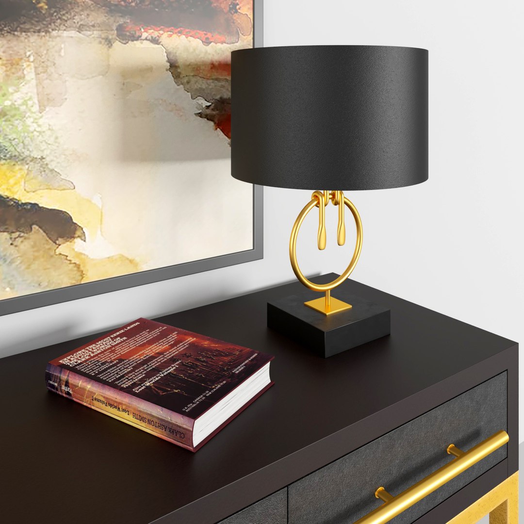 Painting Table Light 3D Model - TurboSquid 1492438