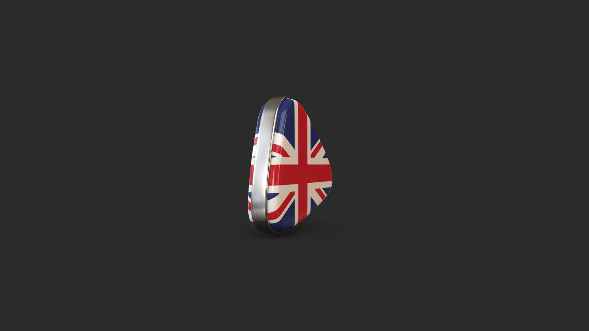 3D United Kingdom Flag Icon - TurboSquid 2058989